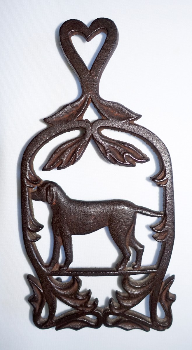 “Ned the dog” trivet | TRIVETOLOGY